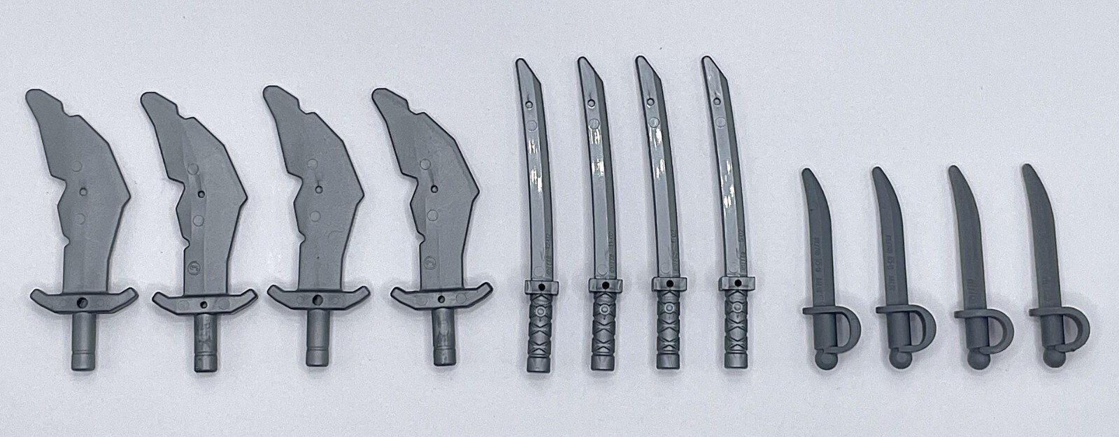 Lego Accessory Sword Pack Lot of 16 Scimitar Cutlass Katana New! Free ...