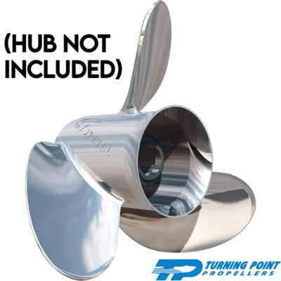 10.5x13 Stainless Steel Propeller Fits Mercury Nissan/Tohatsu Suzuki RH ...