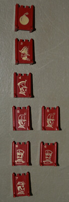 replacement parts STRATEGO Hasbro 2010 - red pieces - YOU PICK | eBay