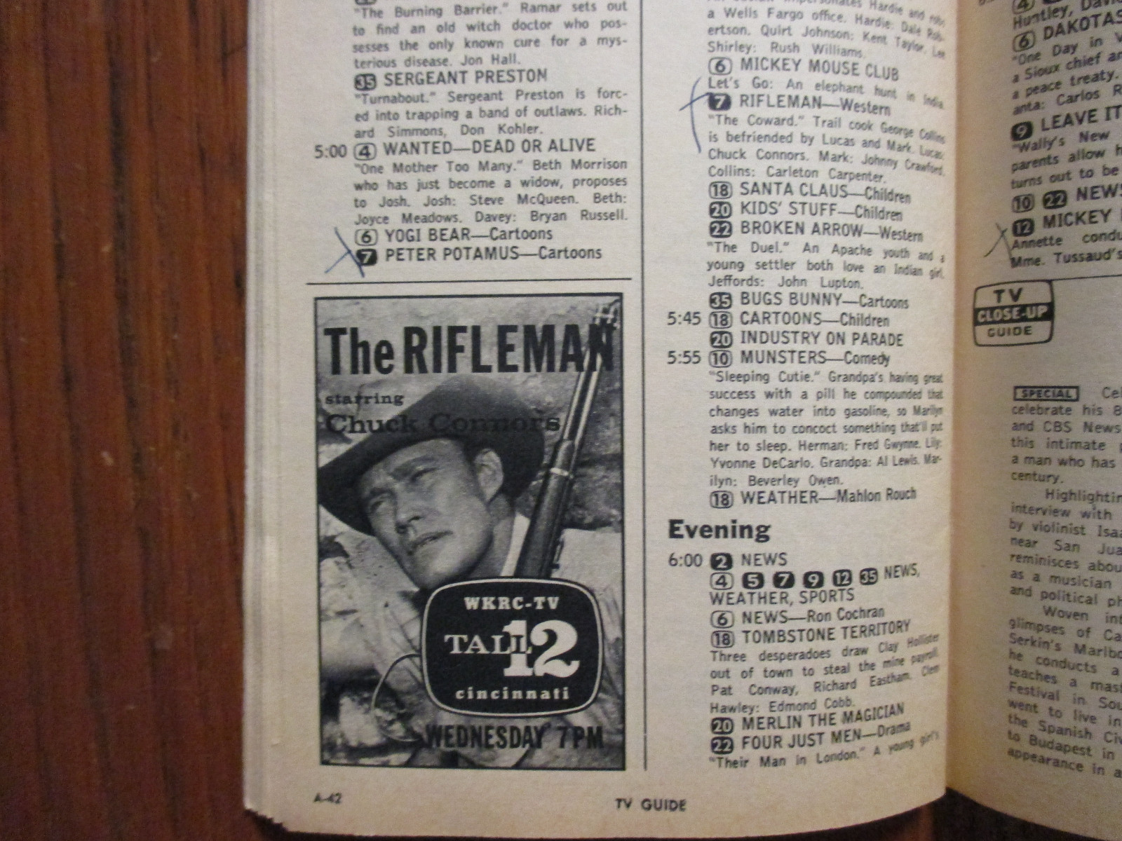 Dec. 12-1964 TV Guide(SHERRY ALBERONI/JULIE NEWMAR/BING CROSBY/BEVERLY ...