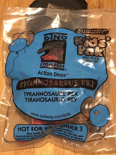 Vintage Subway Kids’ Pak Dino Stompers, Tyrannosaurus Rex Wind-up ...