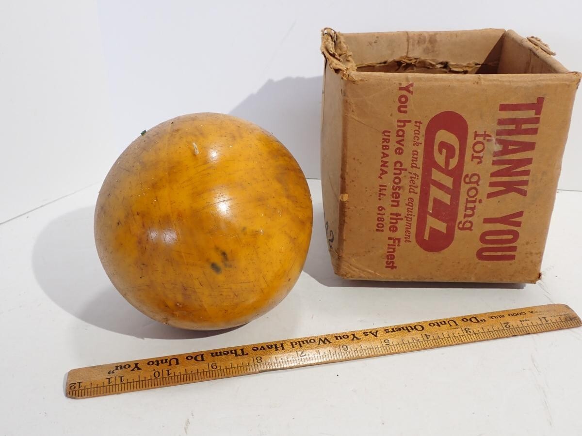 Vintage Brass Shot Put