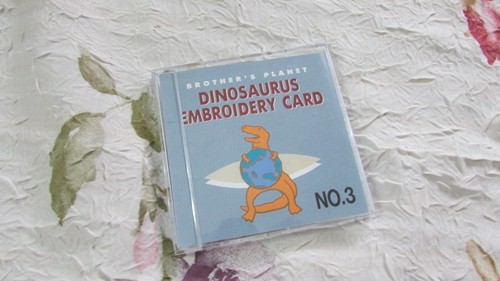 Emb Card #3 DINOSAURUS Bernette Deco Brother Babylock Simplicity UNUSED ...