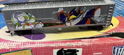 TOY STORY TWO 2 ELECTRIC TRAIN SET REPLACE PART BUZZ LIGHTYEAR BOX CAR ...