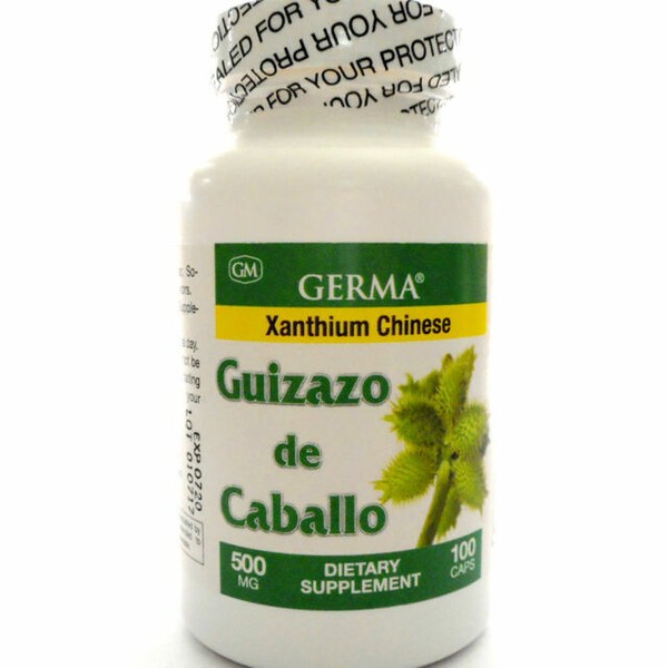 Guizazo De Caballo Xanthium Chinese 500 MG 100 Caps for sale online | eBay