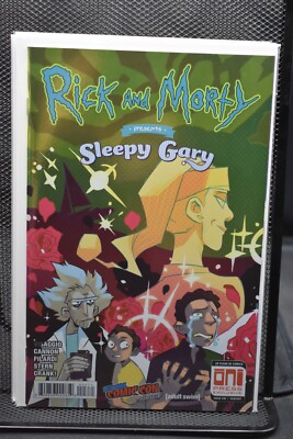 Rick and Morty Sleepy Gary #1 NYCC Foil Tess Stone Variant Oni Press ...