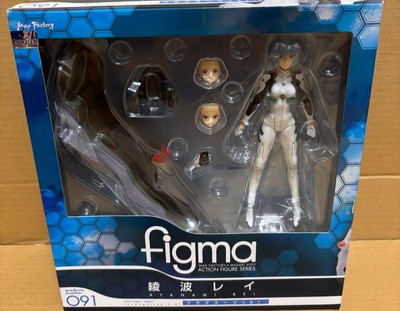 New Figma Evangelion: 2.0 Rei Ayanami Plug Suit Ver. Figure | eBay
