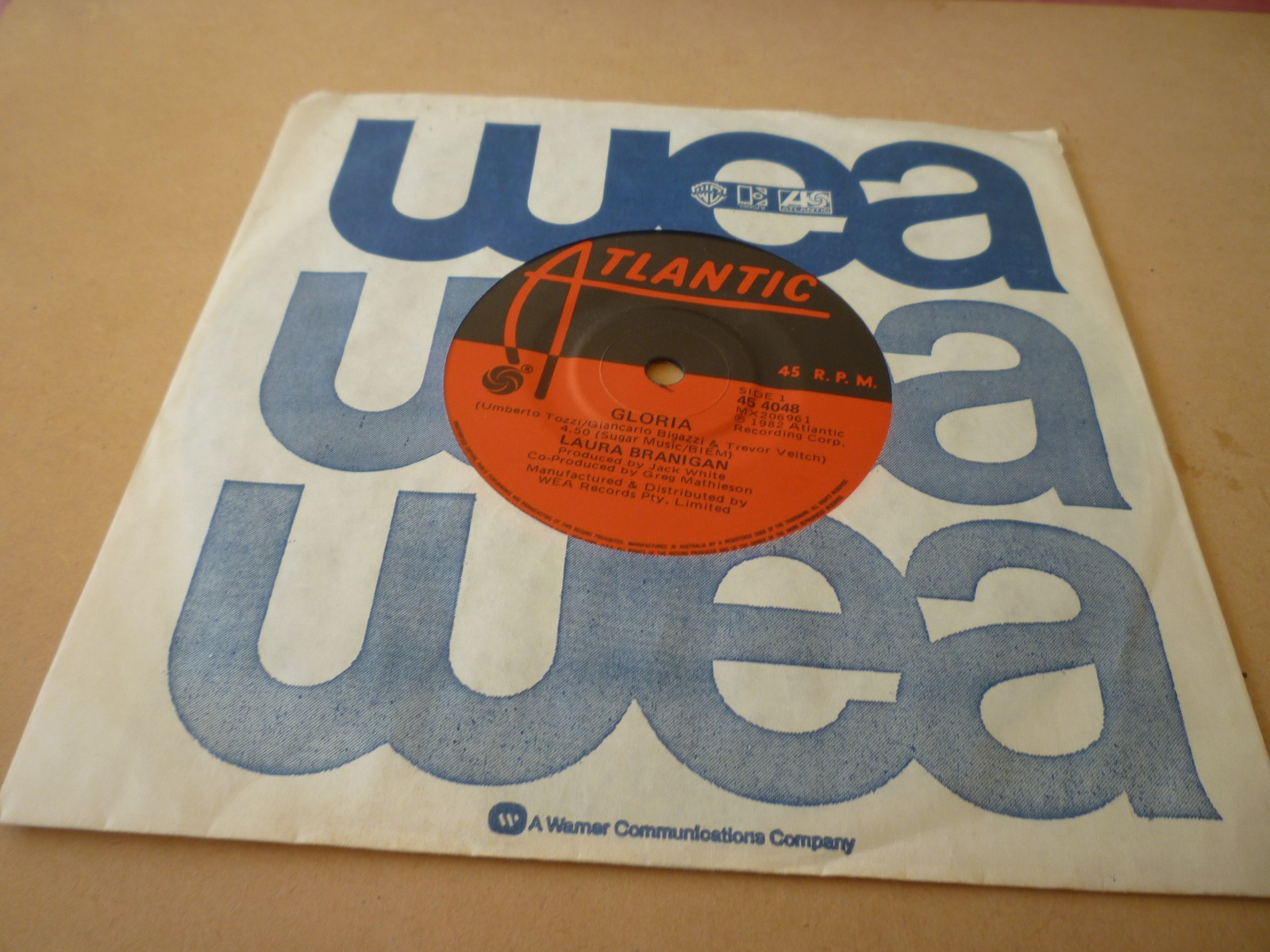 LAURA BRANIGAN---GLORIA 45 | eBay Australia