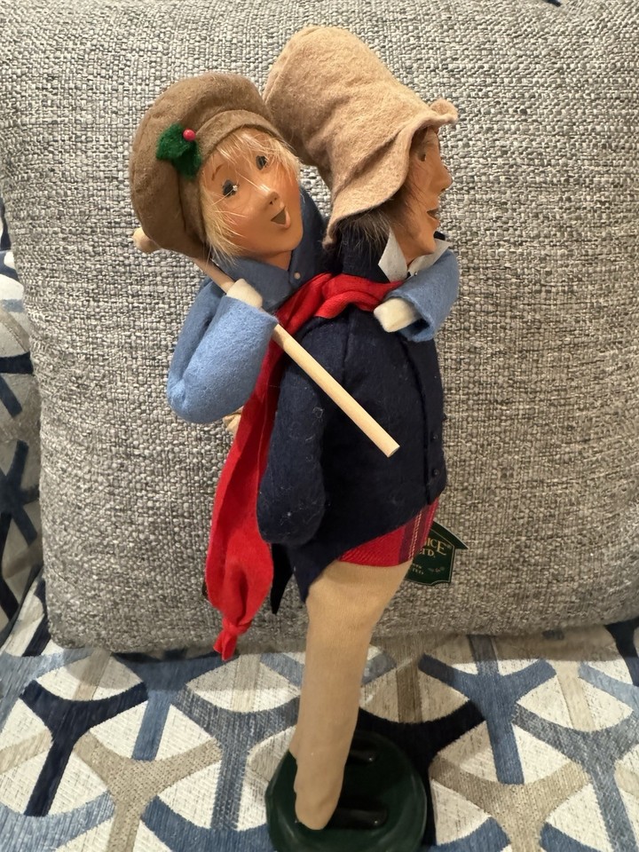 Byers Choice Bob Cratchit and Tiny Tim Christmas Carol Doll | eBay UK