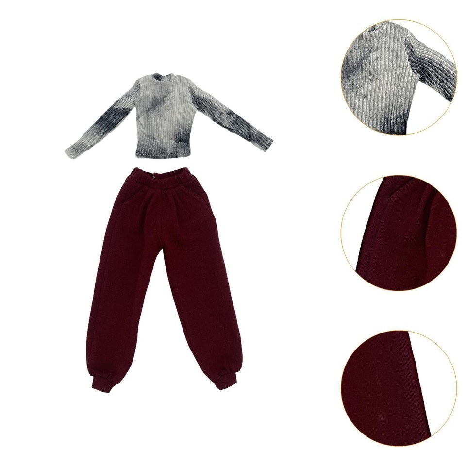 1/6 Scale Female Figure Doll Clothes, Action Figure Clothes Set, Sturdy ...