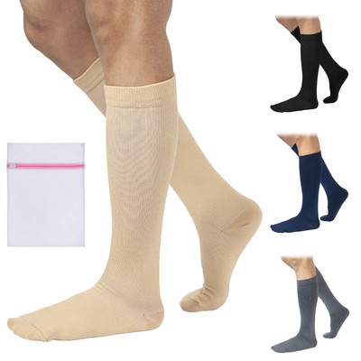 Flight Travel Socks Compression Anti Swelling Fatigue DVT Support ...