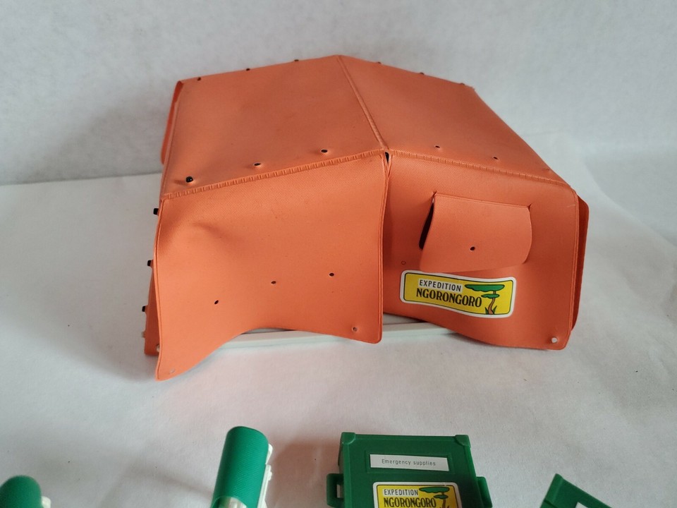 PLAYMOBIL NGORONGORO 3189 EXPEDITION SAFARI LAND ROVER TRAILER Tent | eBay