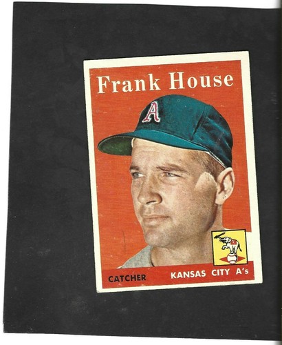 1958 Topps MLB # 318 Frank House | eBay