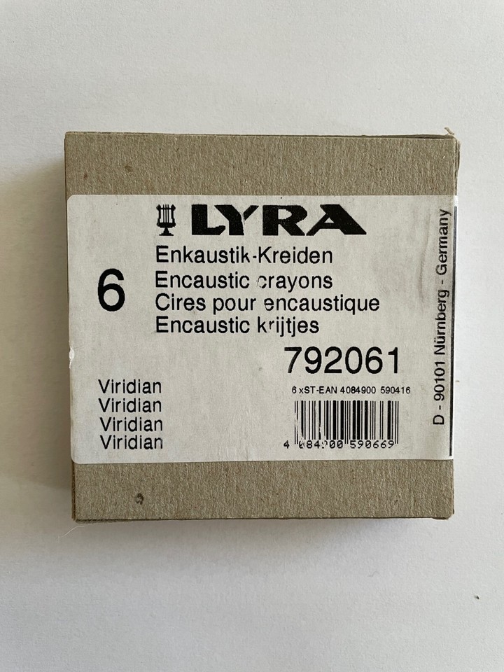 LYRA Encaustic Iron Wax Chalk Pencil 792061 Set of 6 - Brand New | eBay