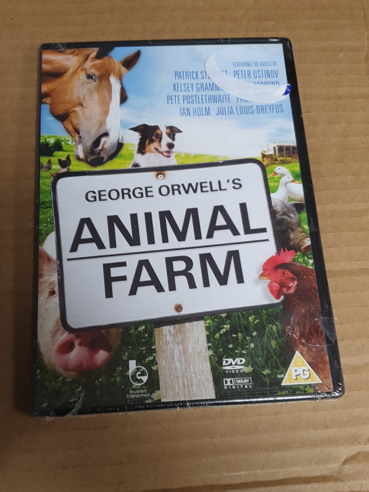 George Orwell's Animal Farm DVD Movie Patrick Stewart Kelsey Grammer ...