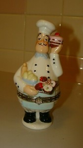 Cooking Club America Collection Ceramic CHEF Trinket Box | eBay