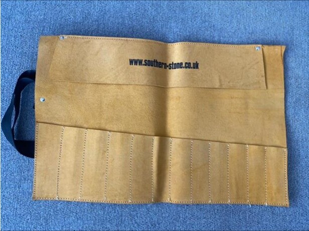 Italian Tungsten Tipped Stone Carving Lettering Chisel Set & Optional ...