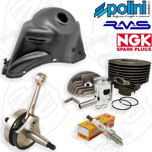 Complete Kit Modification Engine Cylinder POLINI 130 Piaggio Vespa 50 ...