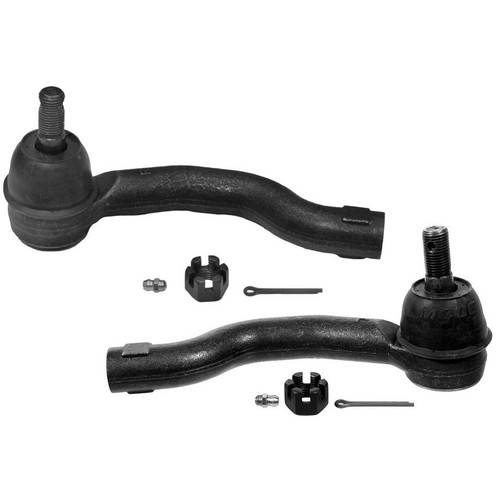 SET-MOES800048 Moog Tie Rod Ends Set of 2 Front Driver & Passenger Side ...