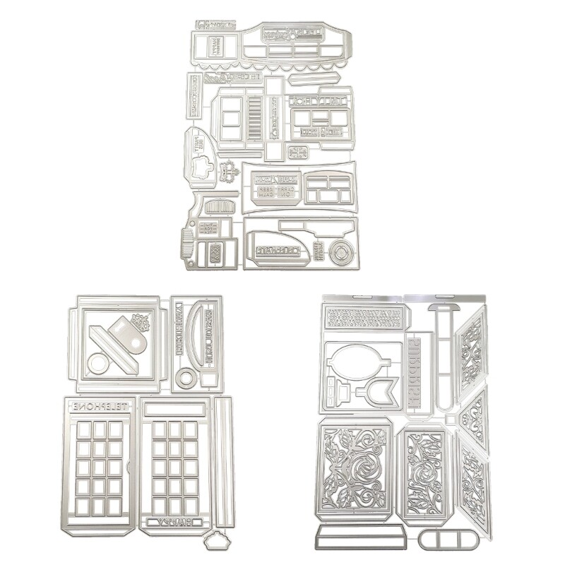 Metal Die Cuts Bus Cutting Dies Stencils Cutting Template for ...