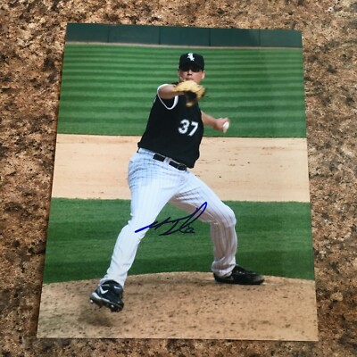 Matt Thornton Signed 8x10 Photo Autograph Chicago White Sox | eBay