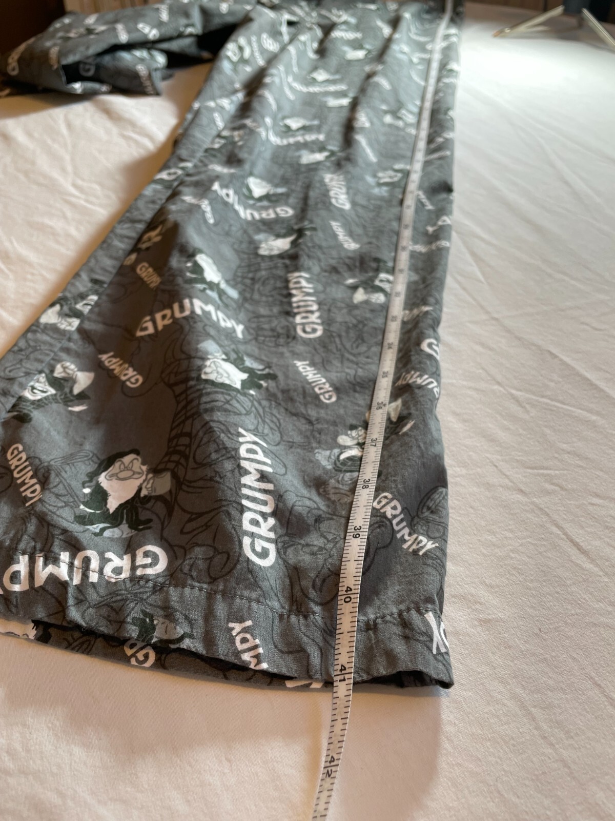 Disney pajama pants GRUMPY Men Sleep Pants SMALL Disn… - Gem