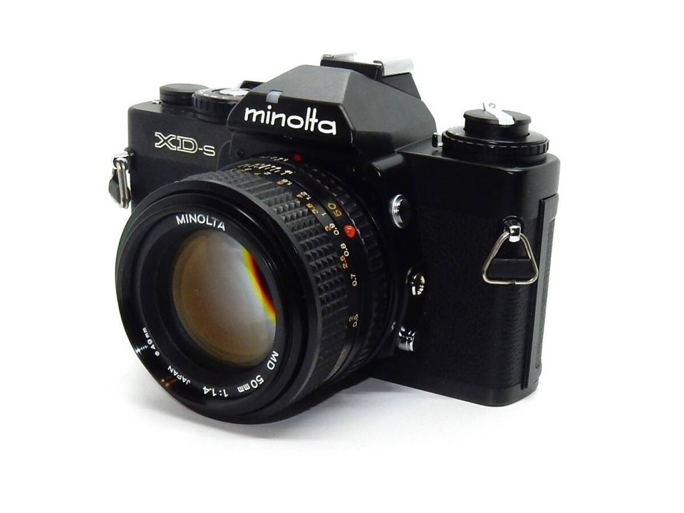 MINOLTA Minolta XD-s Body MD 50mm F1.4 Exposure meter/shutter all speed ...