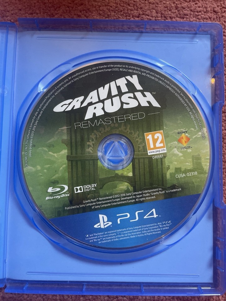 Gravity Rush Remastered Sony PlayStation 4 | eBay UK