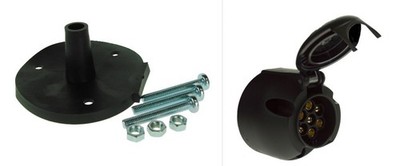 7pin 12N Towing Socket Female, Trailer / Caravan Plastic | eBay UK