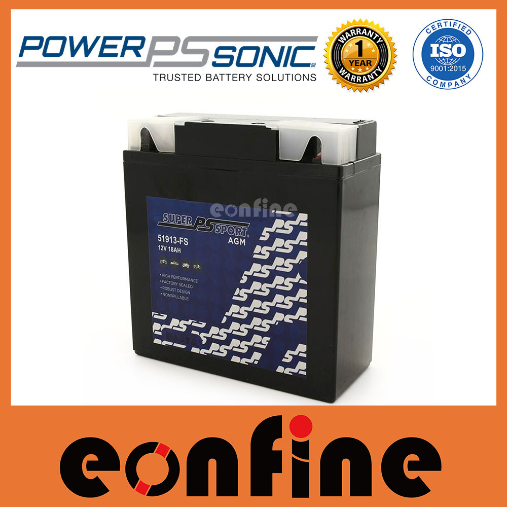 Power Sonic Super Sport AGM Battery 12V Fit BMW 1200cc R1200RT 2005 ...