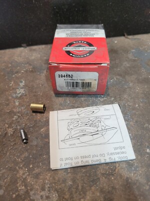 OE Briggs & Stratton 394682 Needle Seat Float Valve Kit | eBay