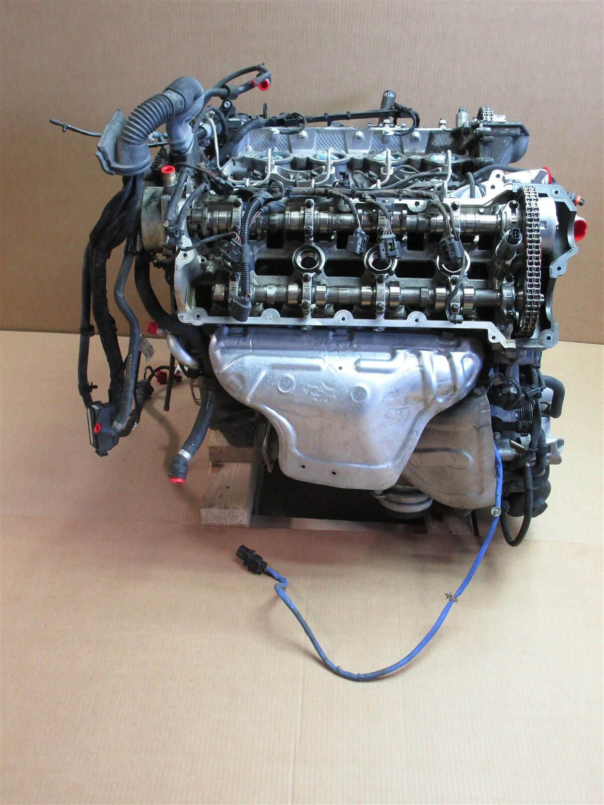 14 Cayenne S AWD Porsche 958 COMPLETE ENGINE 4.8 Motor M4802 M48.02 ...