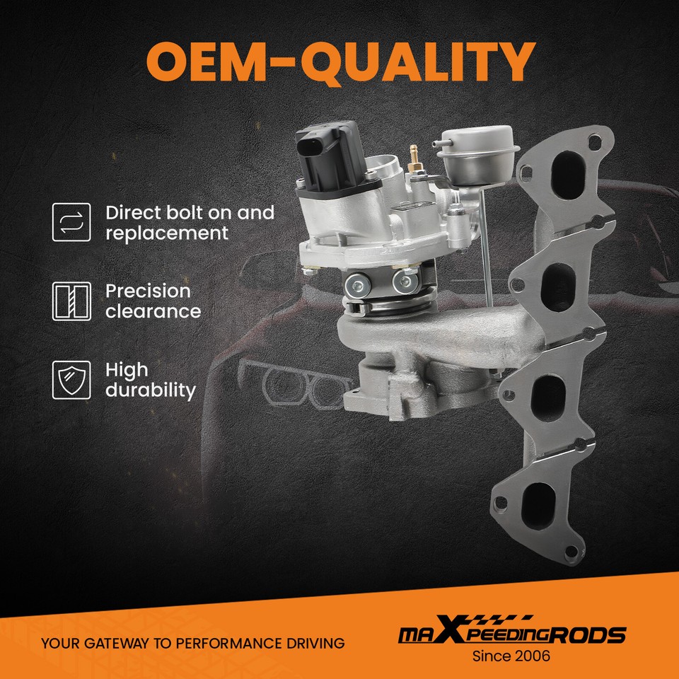 K03 Turbo for VW 1.4 TSI Polo Golf MK5 Touran 53039880459 03C145701GV ...