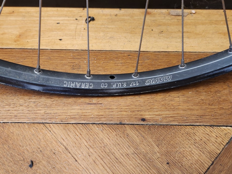 Hugi 26" Front Mountain Bike Wheel Ceramic Mavic Rim | eBay