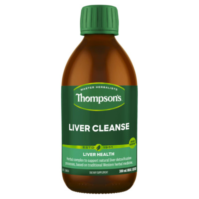 Thompson's Liver Cleanse 300mL Oral Liquid Natural Liver Detoxification ...
