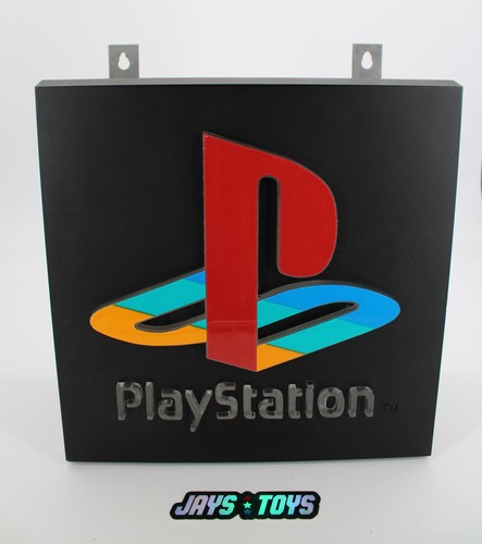 Official Sony PlayStation PS1 Illuminated Logo Retail Store Display ...