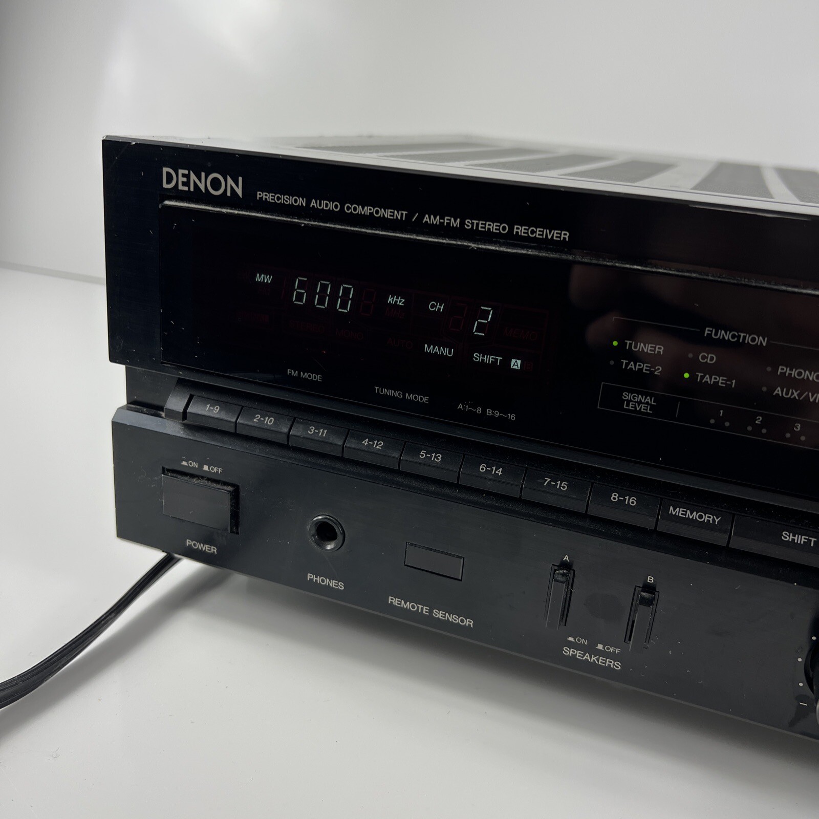 DENON Precision Audio Component AM-FM Receiver DRA-425 Stereo no Remote ...