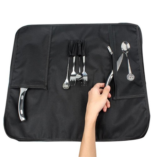 Fabric Knife Roll Travel-friendly Knives Storage Carrying Case for ...
