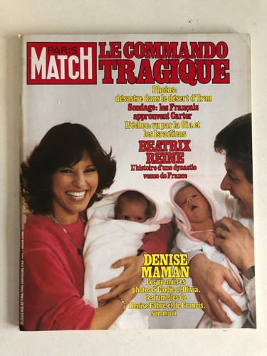 Paris Match n° 1615 du 9 mai 1980 - Denise Fabre / Brigitte Bardot à la ...
