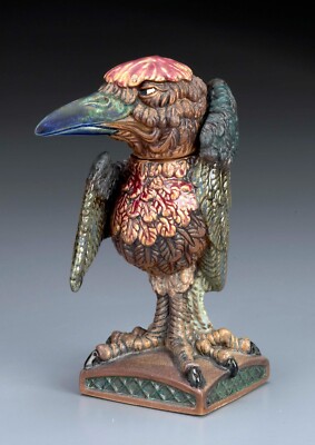 BURSLEM POTTERY GROTESQUE BIRD CLERK INSPIRED BY MARTIN BROTHERS | eBay UK