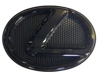 FITS LEXUS RC350 RCF GSF LS460 RC300 GRILLE EMBLEM FRONT PEARL BLACK 15 ...