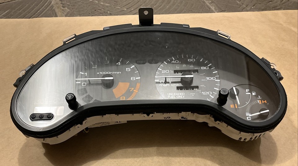 1993-1997 HONDA CIVIC DEL SOL INSTRUMENT CLUSTER SPEEDOMETER Manual ...