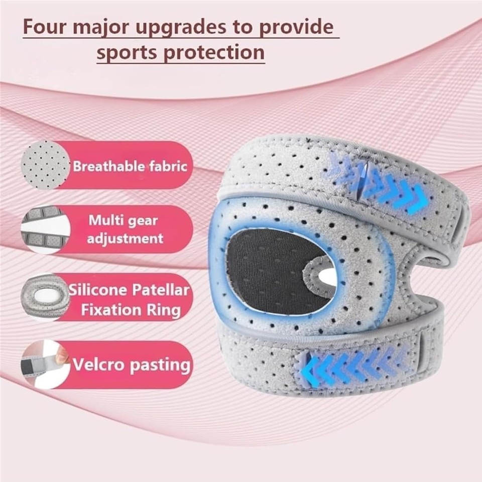 Wellknee Knee Brace, Wellnee Patellar Pad Realign Knee Joint While You ...