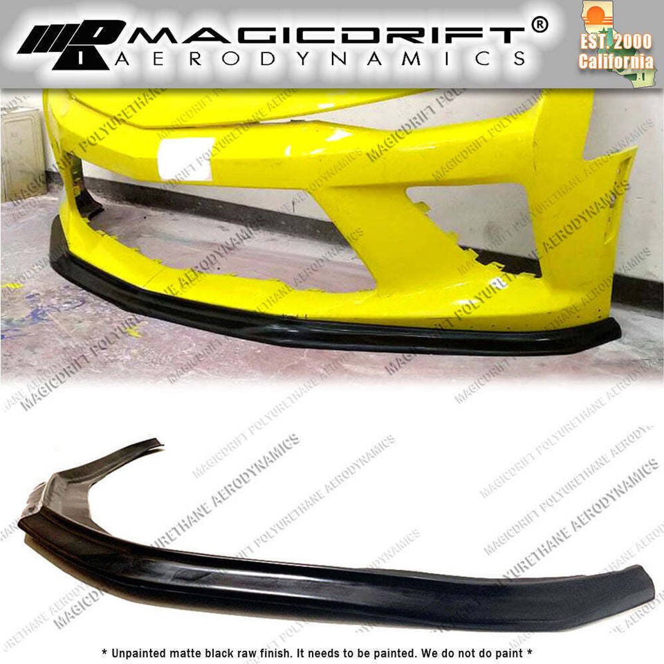 For 2016-2021 Camaro V8 SS SLP Style Front Bumper Spoiler Chin Lip ...