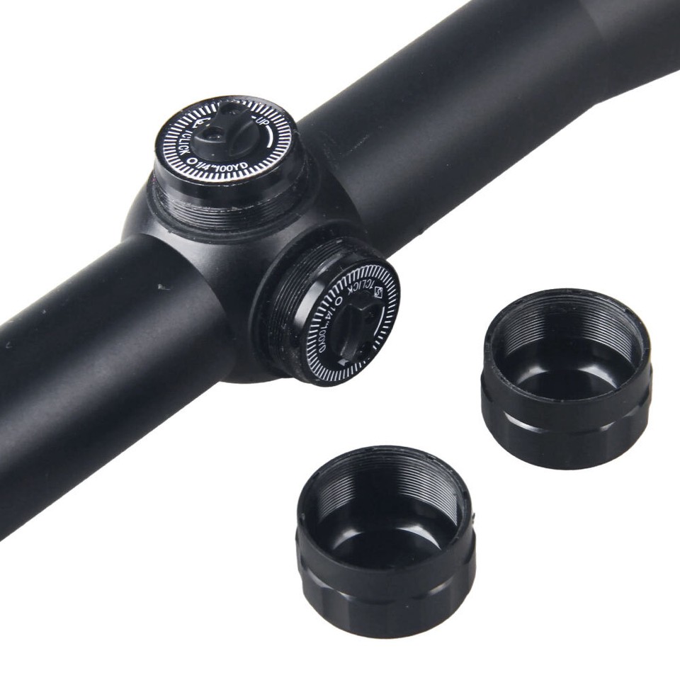 Pinty 3-9x40 Scope Mil Dot Illuminated Red&Green Optics Hunting Air ...