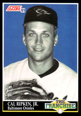 1991 Score "Franchise Player" #849 Cal Ripken SS Baltimore Orioles FREE ...