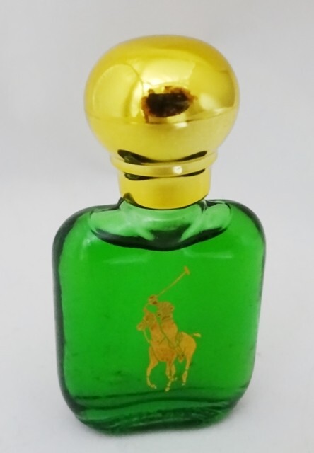 Vintage Ralph Lauren Polo Cologne Green Mini Miniature Bottle New No ...