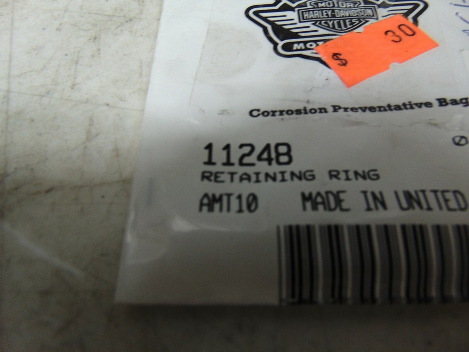 Genuine Harley Davidson retaining Ring Qty 8 P/N 11248 | eBay
