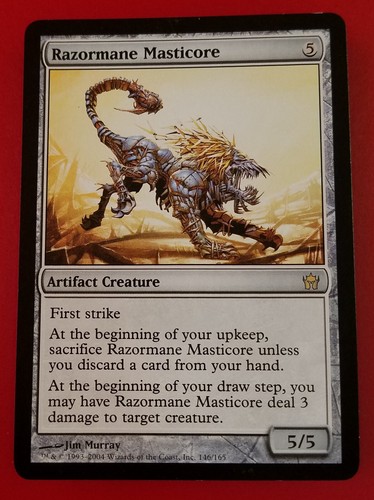 1x Razormane Masticore | Fifth Dawn | MTG Magic Cards | eBay