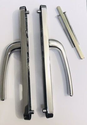 X2 AVOCET Bifold Aluminium Door Lever/Lever Handle 92mm 215mm Lever ...